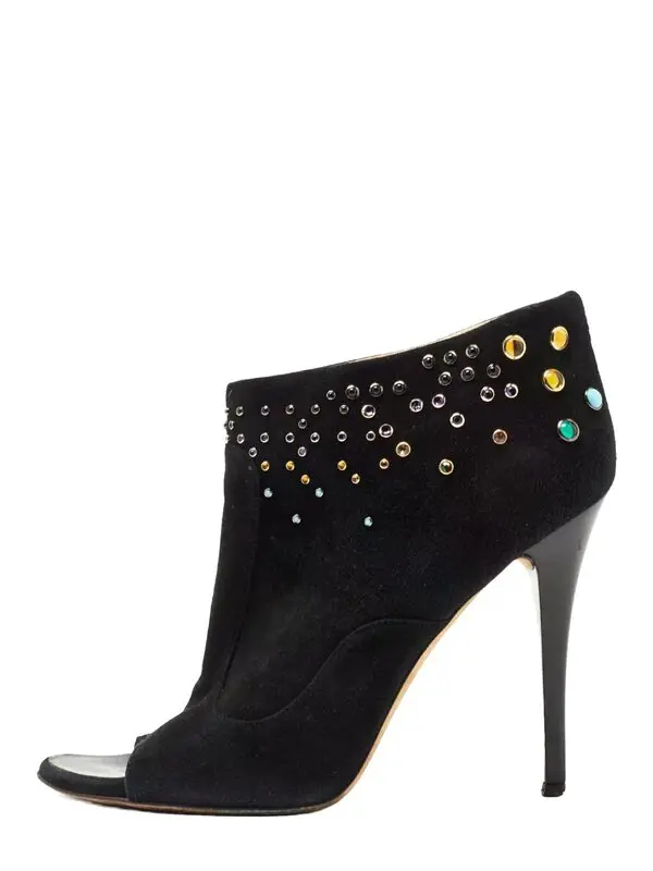GIUSEPPE ZANOTTI Embellished Heeled Pumps - Black