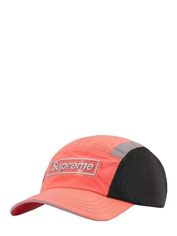 Supreme Logo-detail Camp Cap - Orange