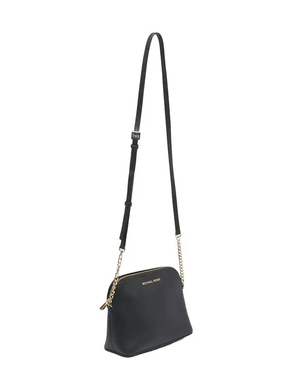 Michael Kors Cindy Leather Crossbody Bag - Black