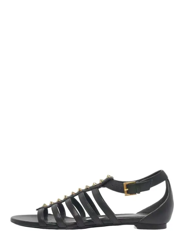 Alexander McQueen Leather Sandals - Black