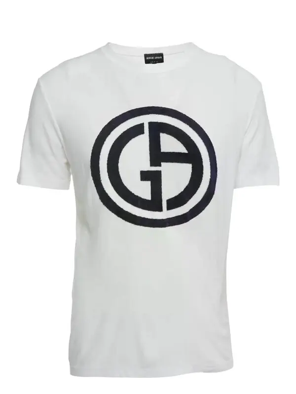 Giorgio Armani Logo-print T-shirt - White