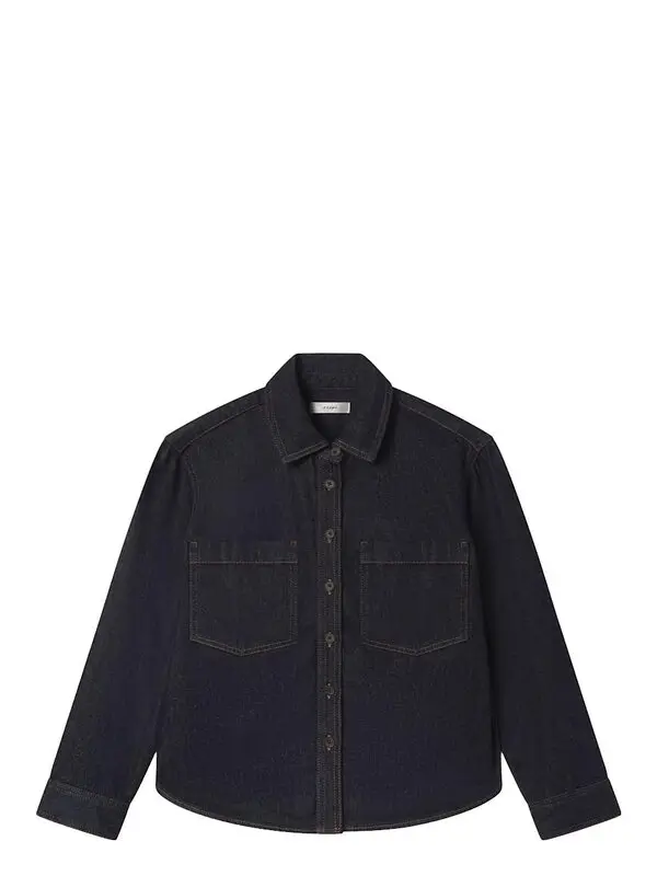 FRAME The Polished Denim Shirt - Rinse