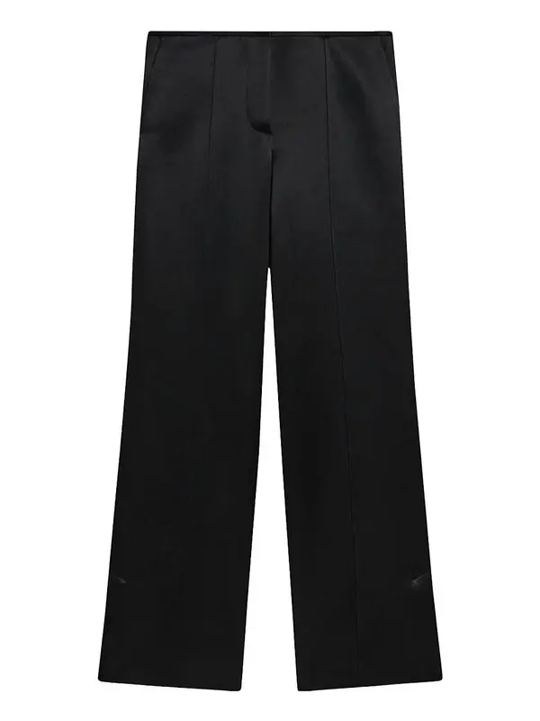 Helmut Lang Minimalist Satin Pants - Black