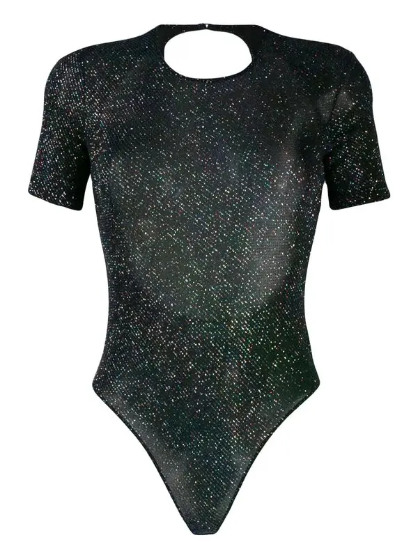 Faith Connexion Lurex Bodysuit - Black
