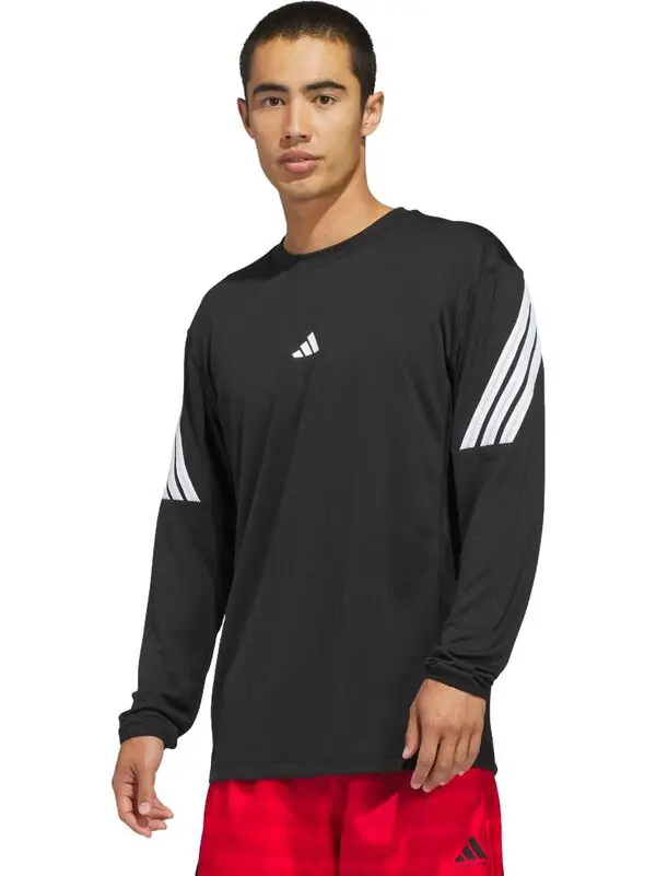 Adidas Crazy Lite Long Sleeve T-shirt - Black