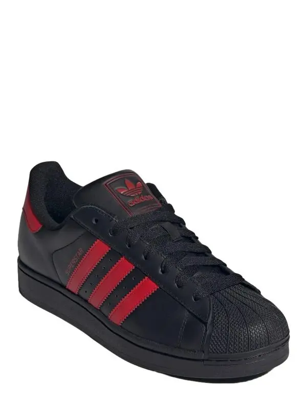 Adidas Superstar Ii Sneakers - Core Black / Better Scarlet / Core Black