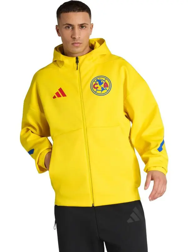 Adidas Club America Z.n.e. Anthem Jacket - Yellow
