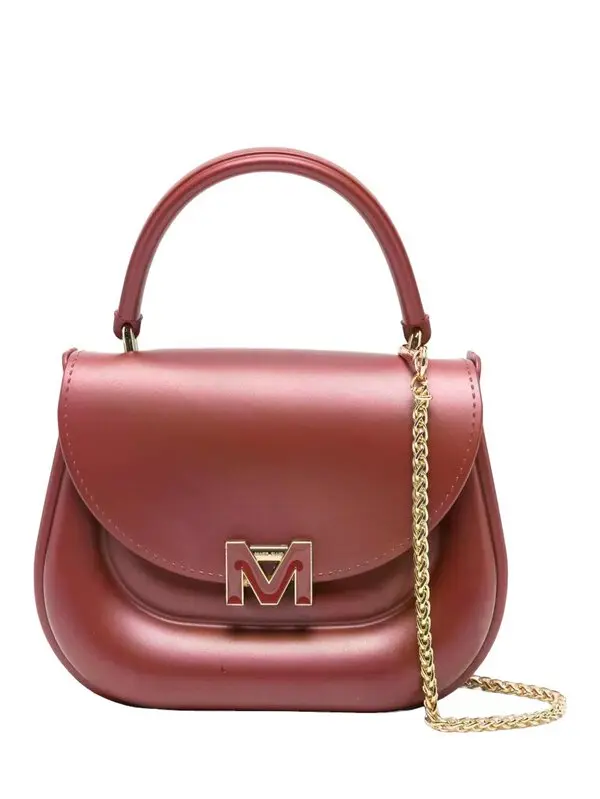 MARC ELLIS Mini Bag With Chain Strap And Logo - Red