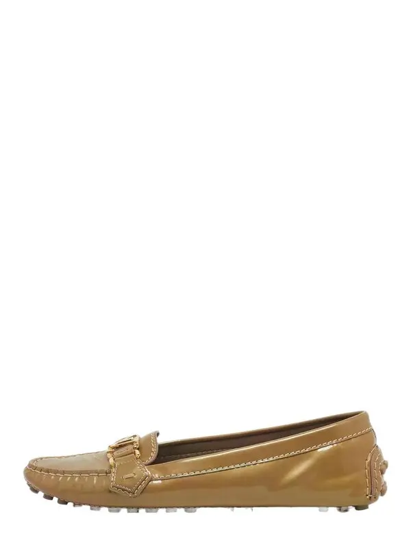 LOUIS VUITTON Oxford Patent Leather Loafers - Neutrals
