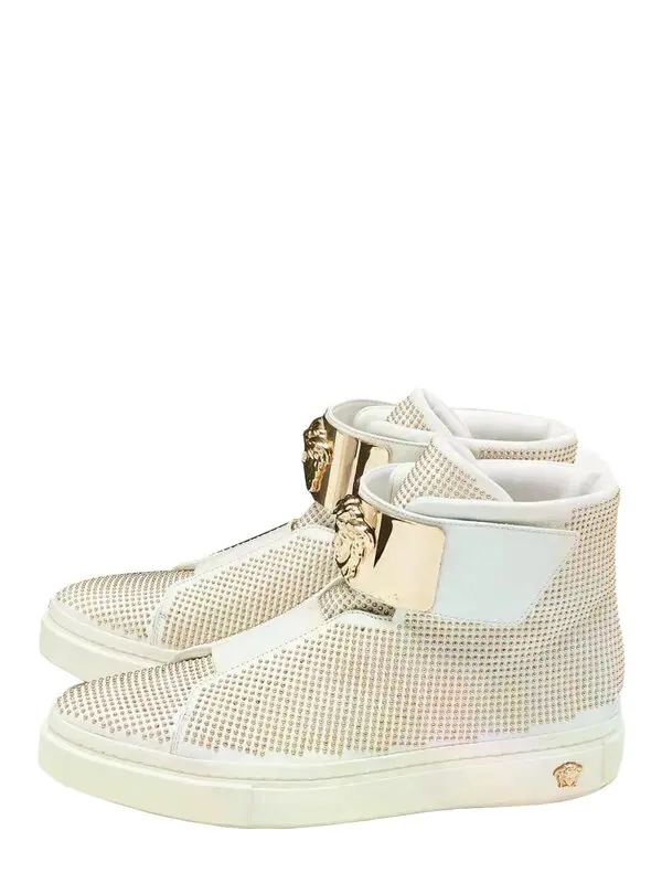 Versace Medusa-motif Sneakers - White