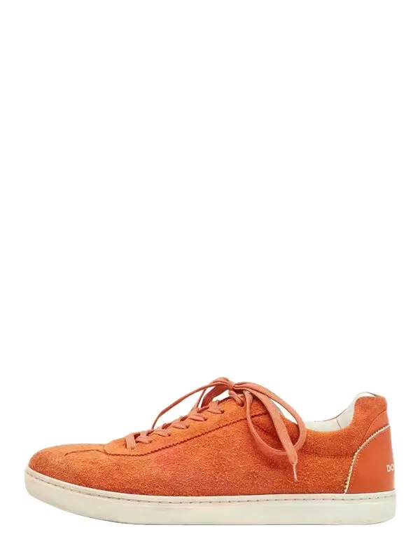 Dolce & Gabbana Suede Sneakers - Orange