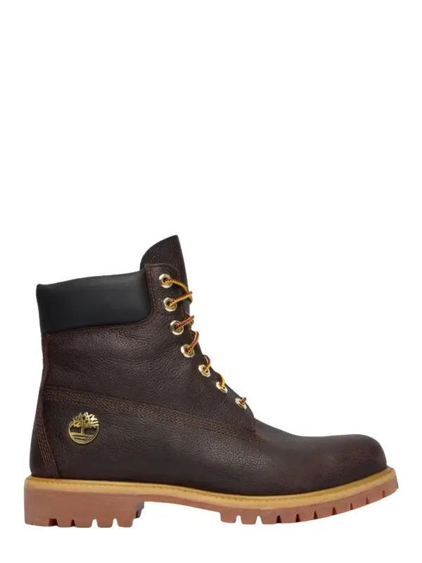 Timberland Ankle Boot With Logo - Brown