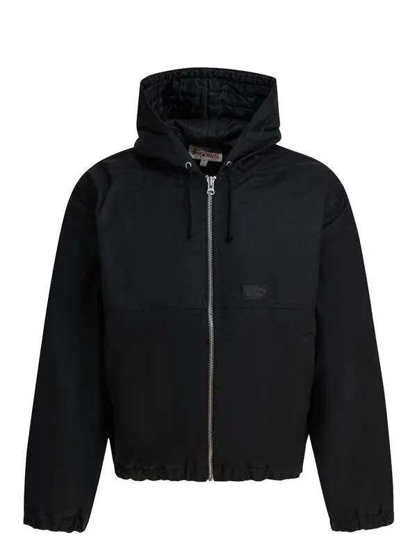 StÜssy Quilted Utility Jacket - Black