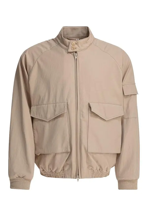 KAPTAIN SUNSHINE Quilted Utility Jacket - Beige