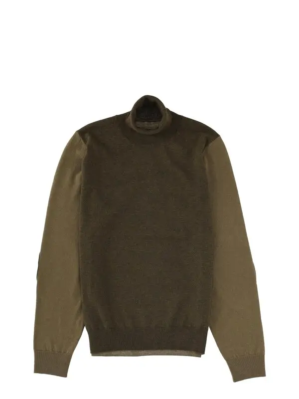 MAISON MARGIELA Two-tone Jersey - Military Green