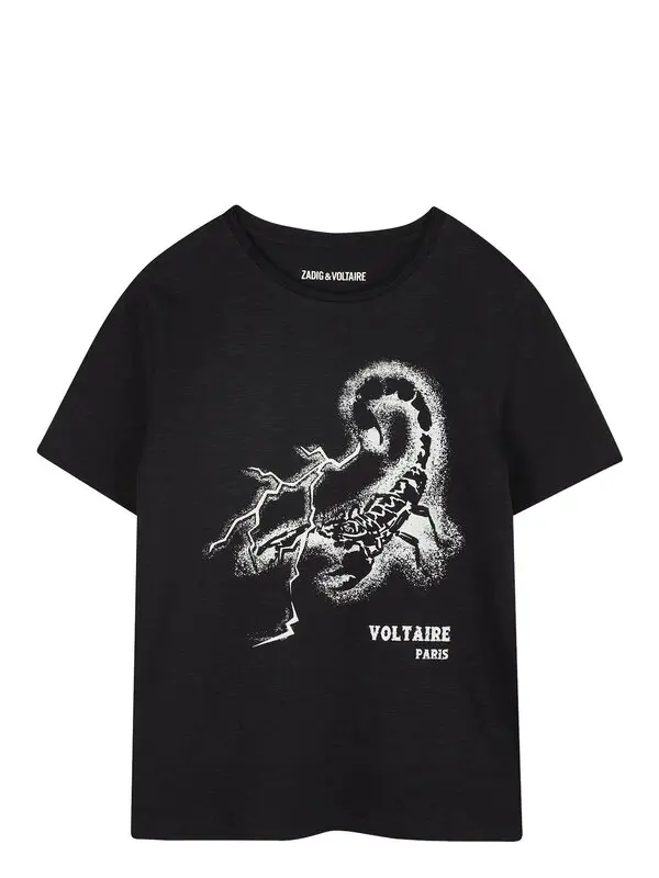 Zadig&Voltaire Graphic T-shirt - Charcoal