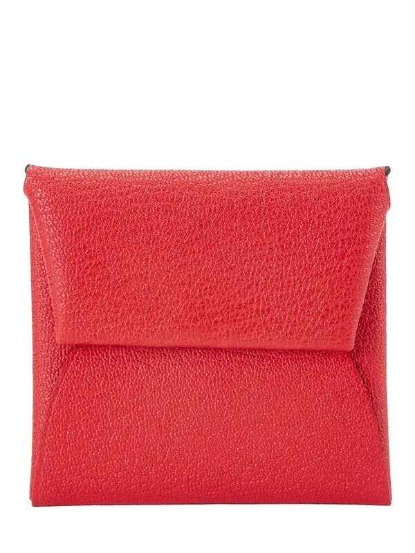 Hermès Chèvre Bastia - Rouge Radieux