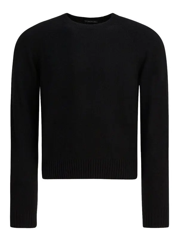 TOM FORD Cashmere Crewneck Sweater - Black