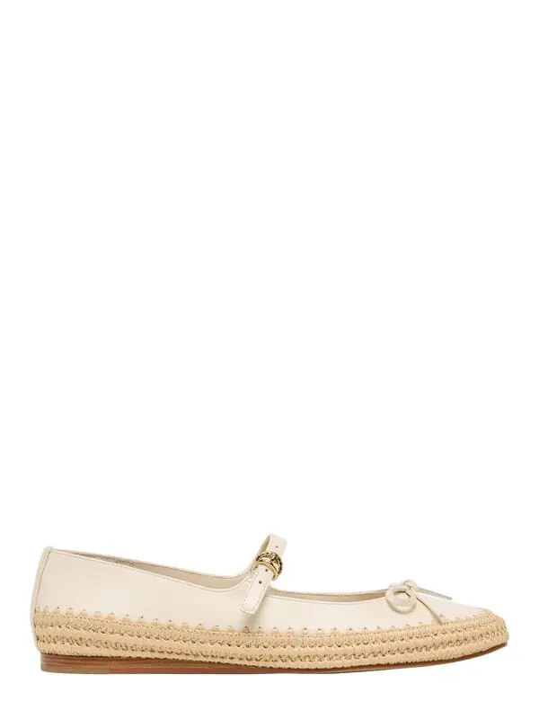 DOLCEVITA Betony Ballet Flats - Off White Leather