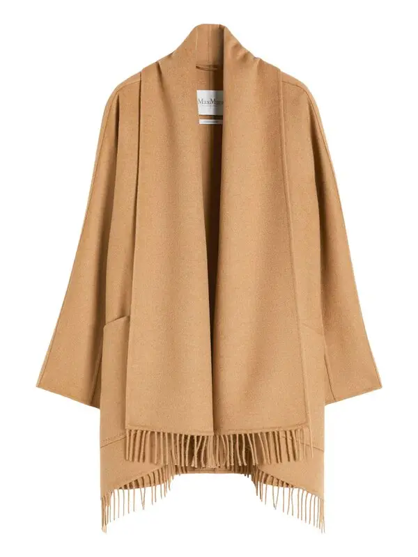 Max Mara Wool Cardigan Coat - Beige