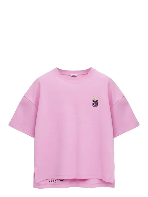Loewe X Louis Wain Cotton-blend T-shirt - Pink