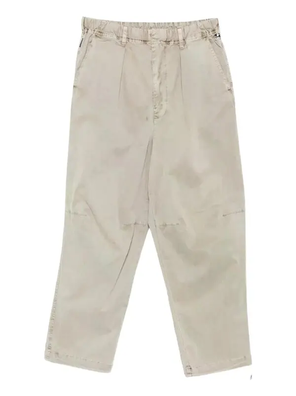 KEELING Drawstring Pleated Trousers - Neutrals