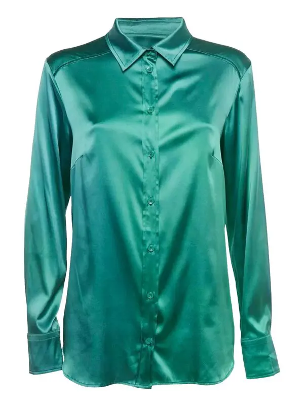 Max Mara Silk Shirt - Green