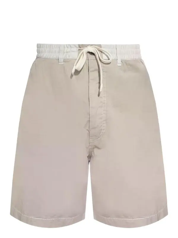 Dsquared2 Straight Leg Drawstring Shorts - Neutrals
