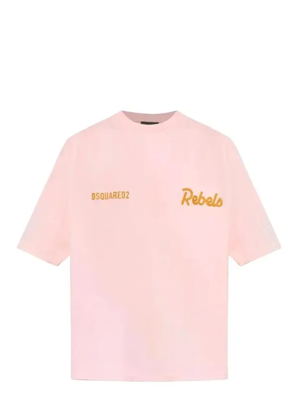 Dsquared2 Logo Graphic T-shirt - Pink