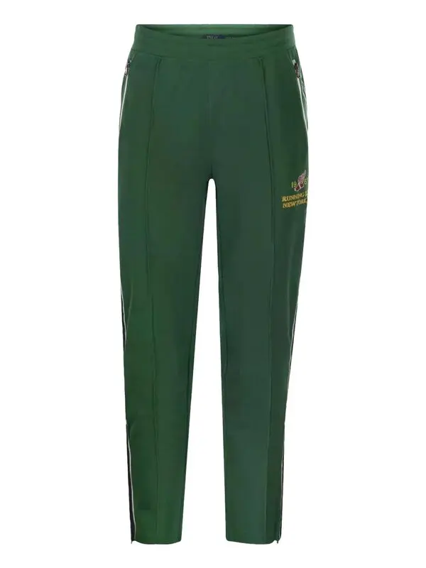Polo Ralph Lauren Appliqué Stripe Trousers - Green