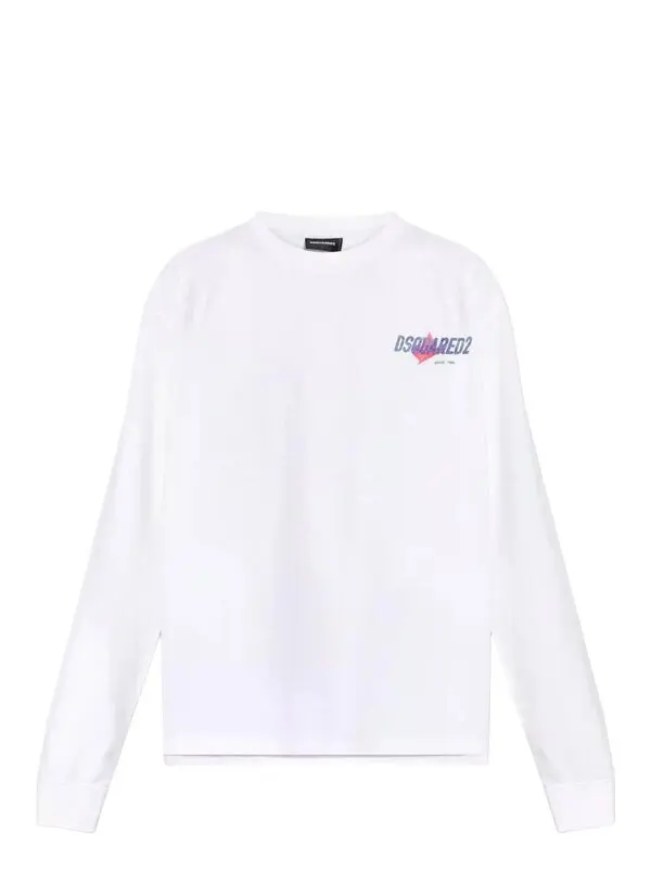 Dsquared2 Longsleeve Logo T-shirt - White