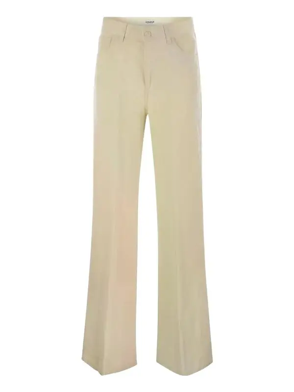 DONDUP Flared Trousers - Neutrals