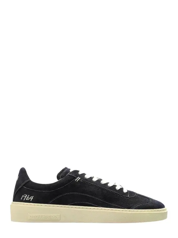 Dsquared2 Calf Leather Trainers - Blue