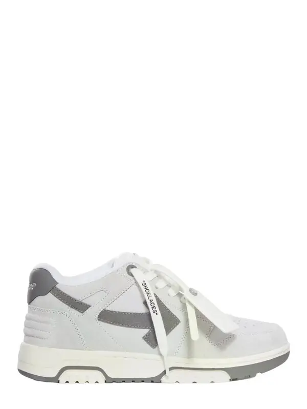 Off-White Out Of Office Suede Sneakers - Grey