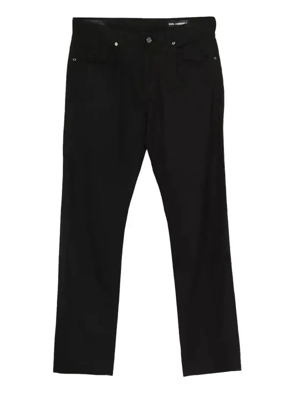 Karl Lagerfeld 5-pocket Trousers - Black