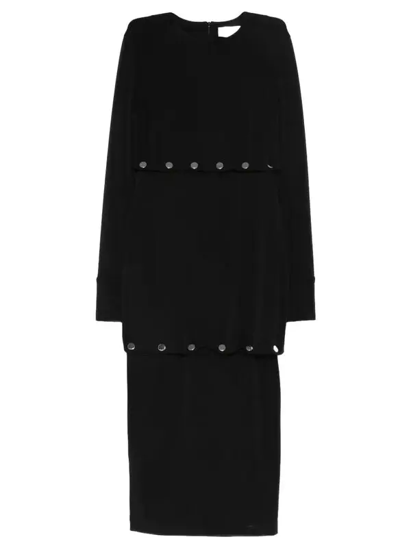 Sportmax Shortenable Dress - Black