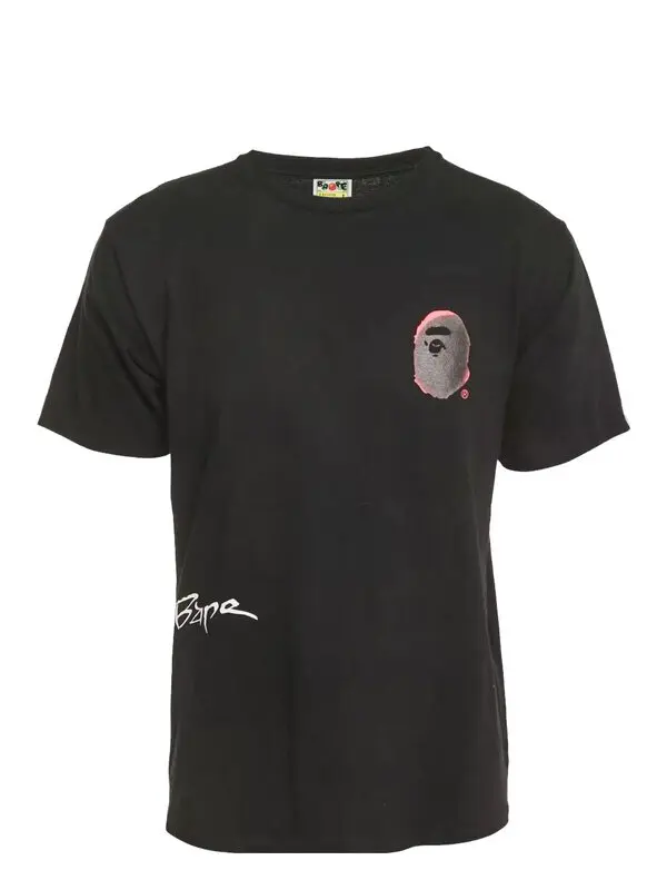 A BATHING APE® Graphic-print T-shirt - Black