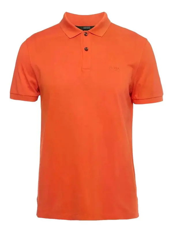 BOSS Cotton Polo Shirt - Orange