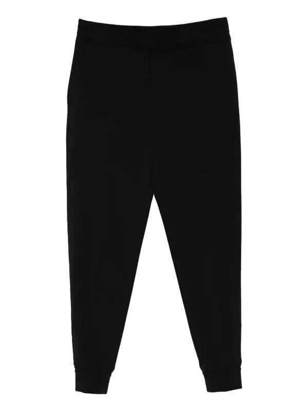 Zegna Elasticated-waistband Track Pants - Black