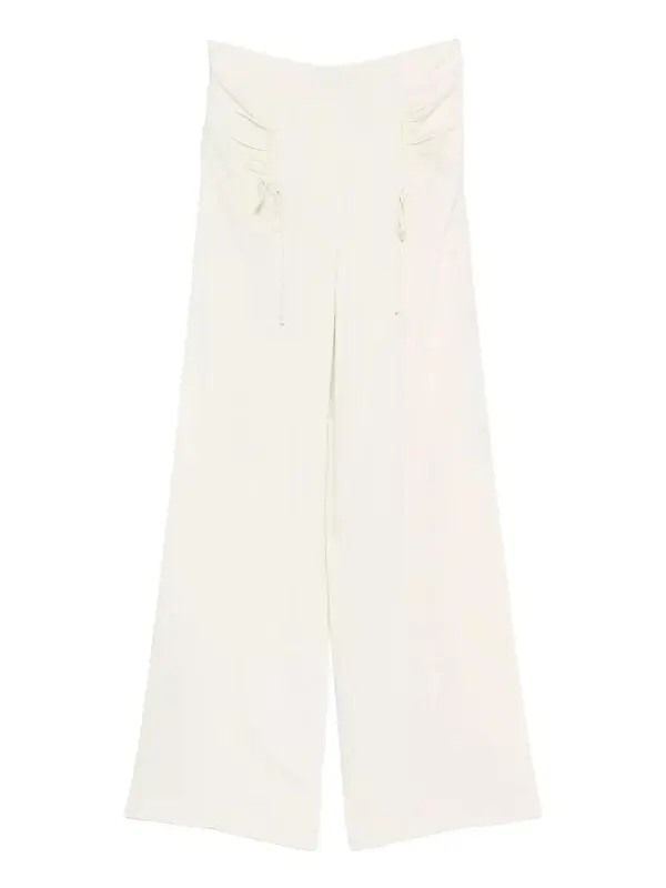 BOTSI Drawstring Trousers - Neutrals