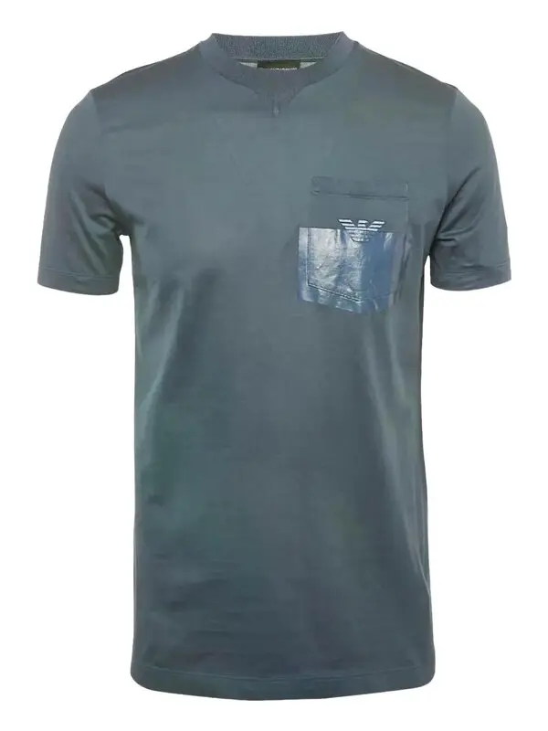 Emporio Armani Pocket Crew-neck T-shirt - Blue