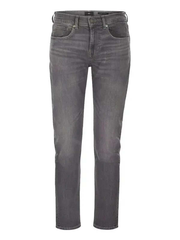 7 For All Mankind Five-pocket Jeans - Grey
