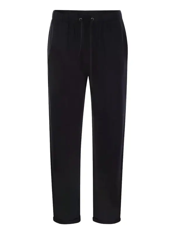 Majestic Filatures Drawstring-waist Trousers - Black
