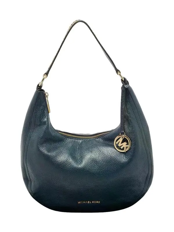 Michael Kors Lidia Leather Shoulder Bag - Blue