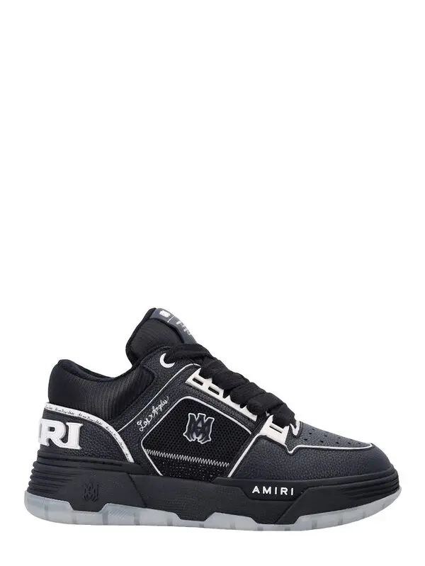 Amiri Ma1 Leather Sneakers - Black