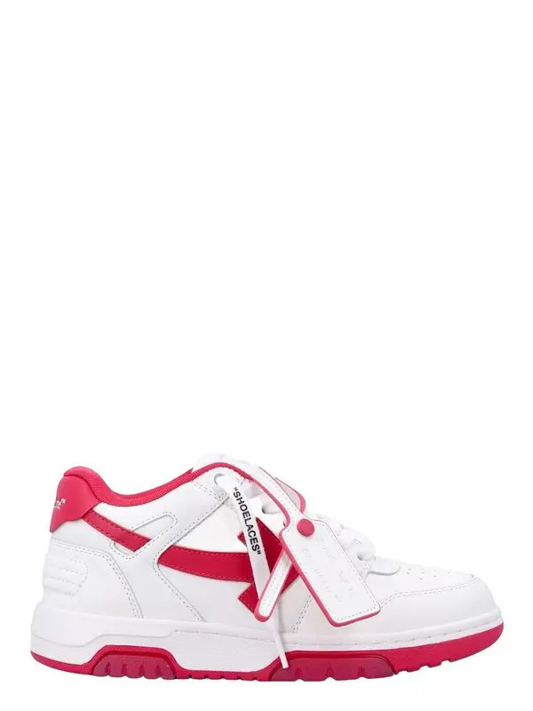 Off-White Ooo Low-top Sneakers - White/fuchsia