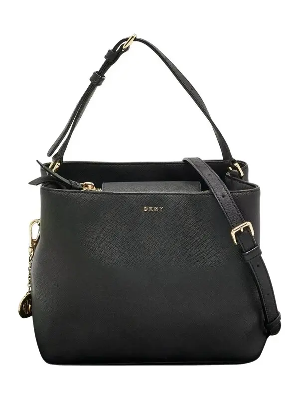 Dkny Bryant Park Leather Tote Bag - Black