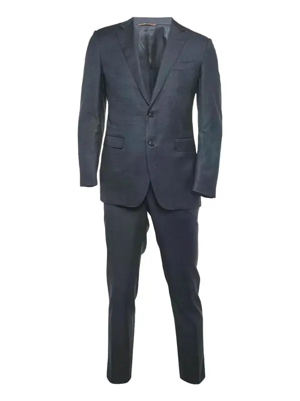 Canali Wool Two-button Suit - Blue