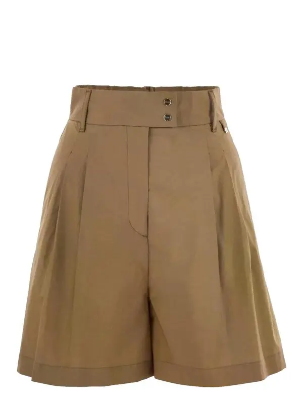 Herno Button Zip-fastening Shorts - Brown