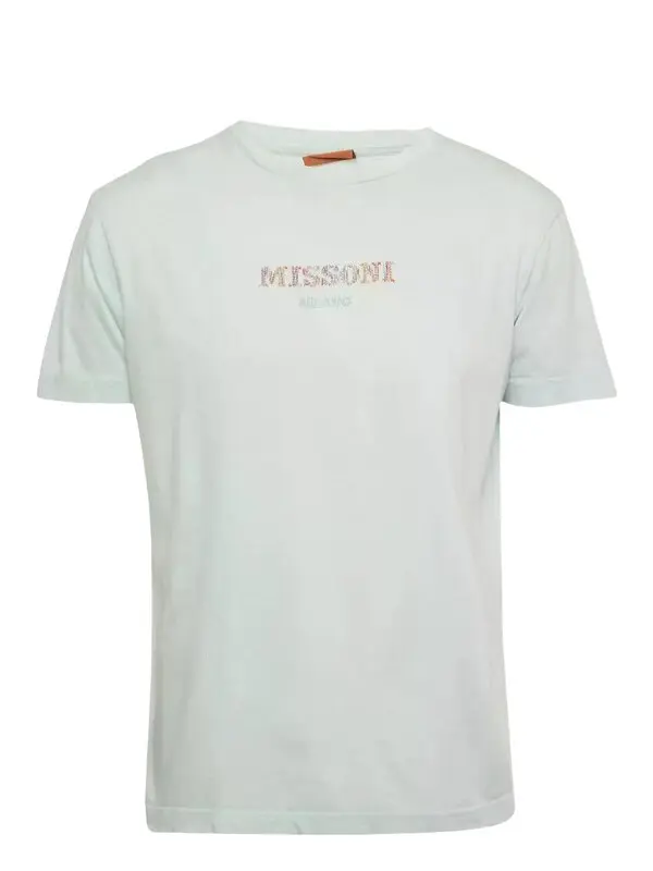 Missoni Embroidered T-shirt - Blue